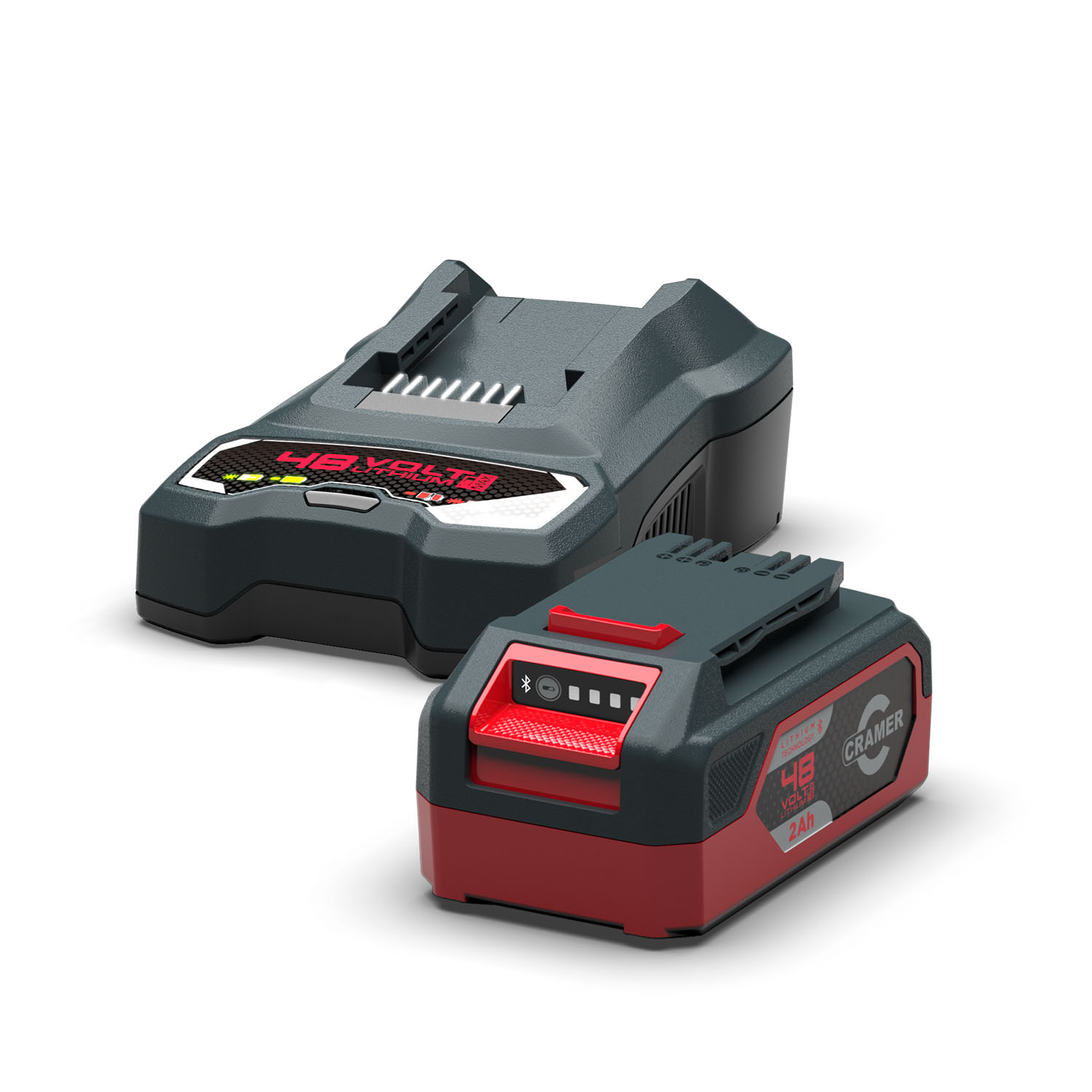 Cramer 48SK96 battery and charger set - Gardencare